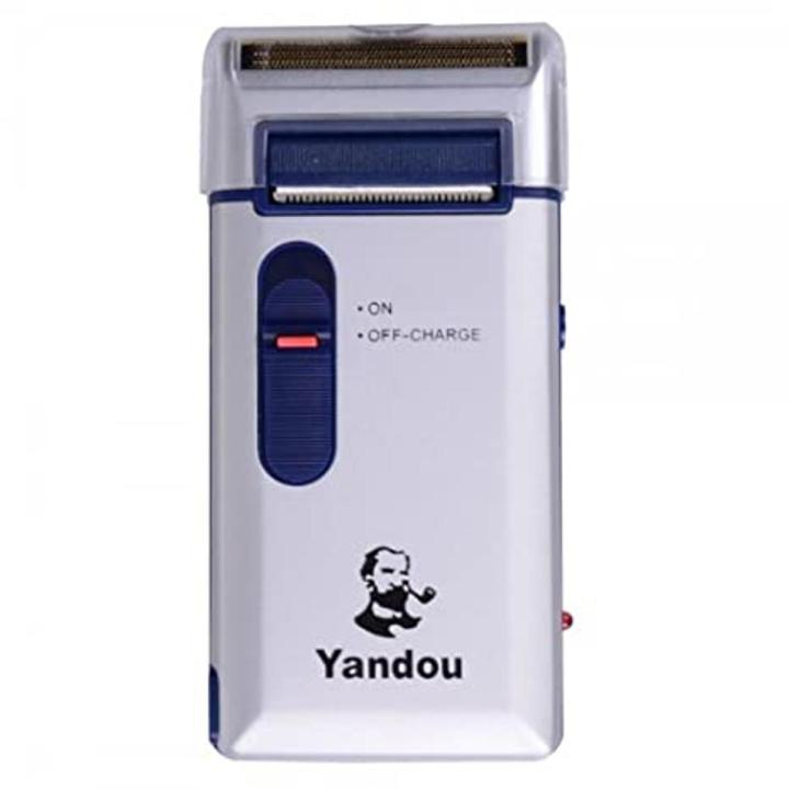 Yandou Electric shaver razor men Rechargeable Silver Rechargeable men ...