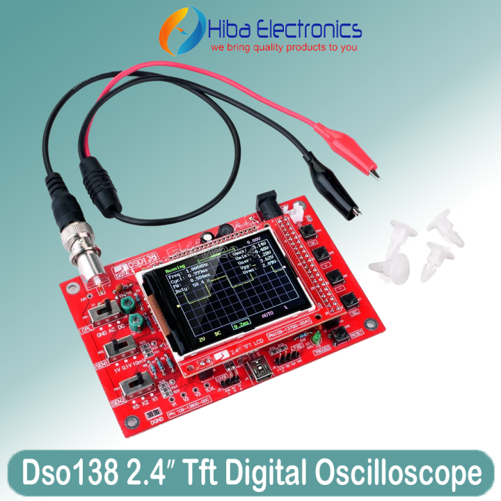 Fully Assembled Dso138 2.4″ Tft Digital Oscilloscope | Daraz.pk