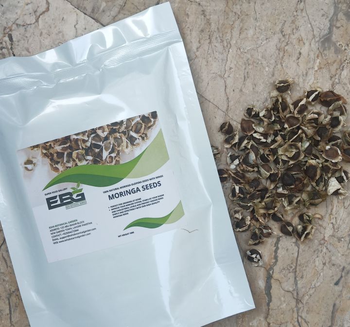 Moringa Oleifera (Suhanjna) Seeds Pack (100g) | Daraz.pk