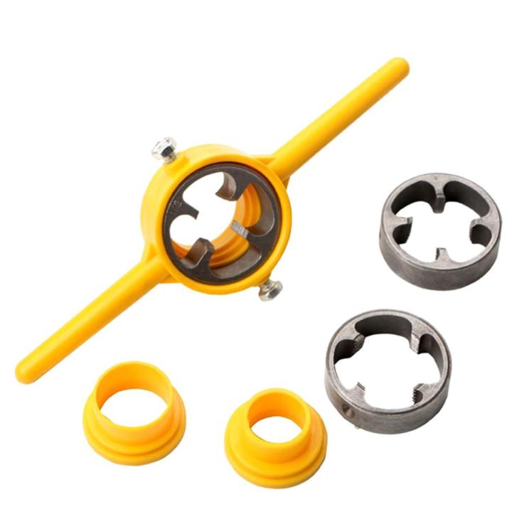 6pcs Professional Manual Pipe Threader Powerful 1/2 3/4 1 Inch Plumbing ...