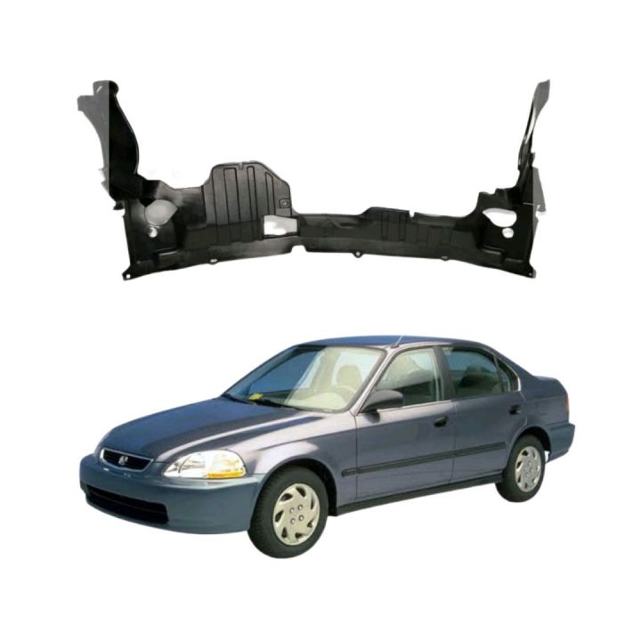 Honda civic engine shield 1995 - 2000 Black colour engine cover | Daraz.pk