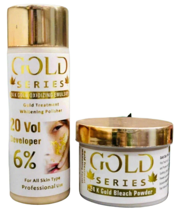 24K Gold Series Skin Polish Whitening & Brightening Skin Polish Bleach ...