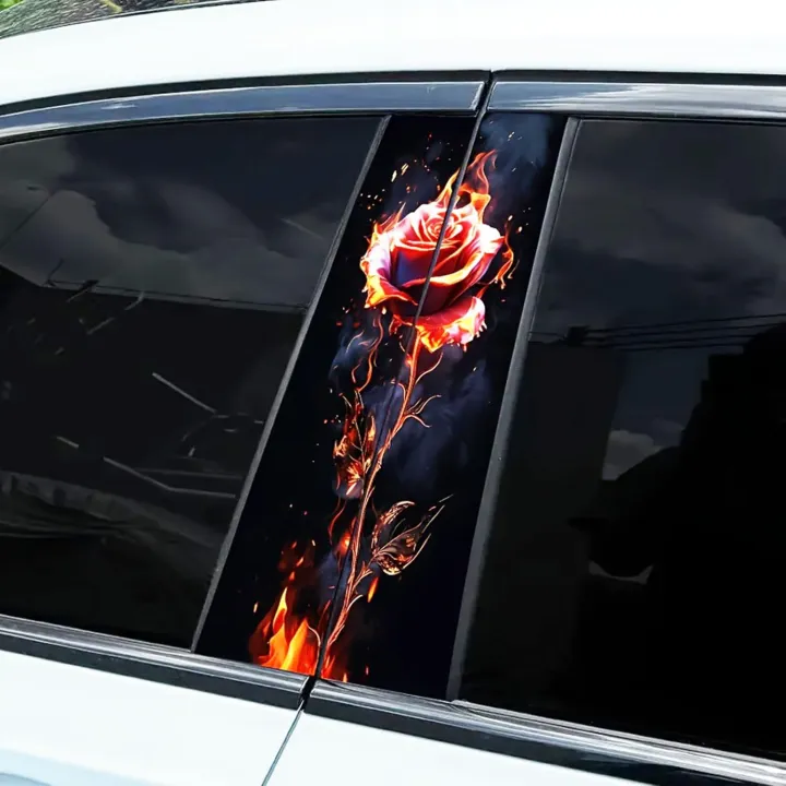 Personalized Car B-Pillar Decal, Upgraded Vinyl Car Decals,Car Side ...