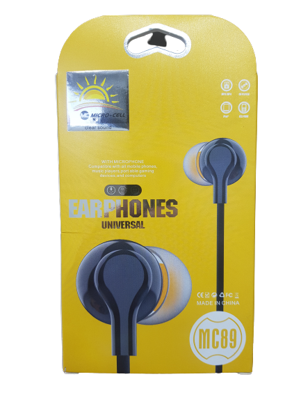 Micro-Cell MC89 Best Universal Original Handsfree – Stereo Quality ...
