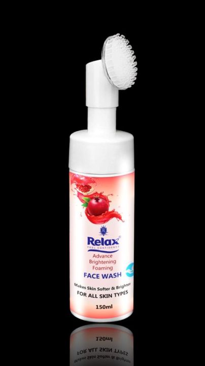 Relax Advance Brightening Foaming Face Wash 150ml | Daraz.pk
