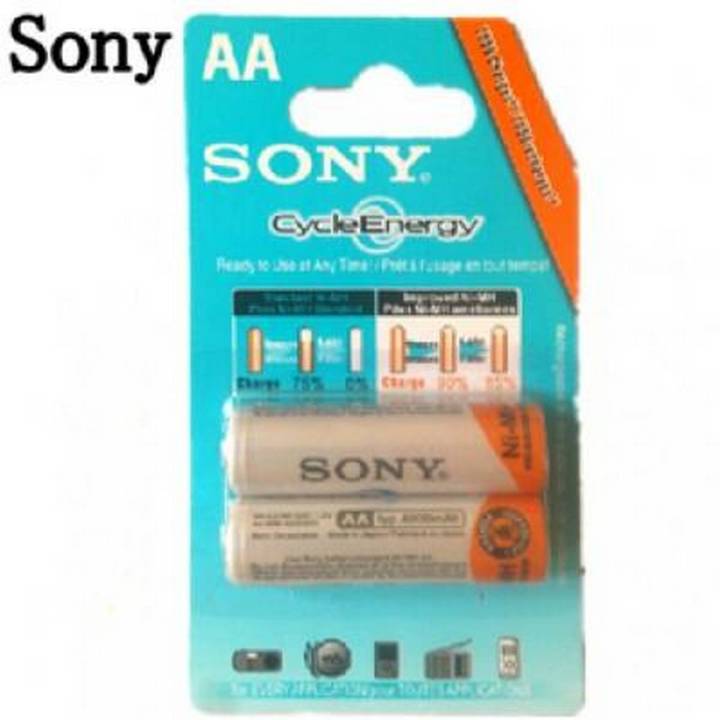 Pack Of 2 Cycle Energy Rechargeable Cell AA Size | Daraz.pk