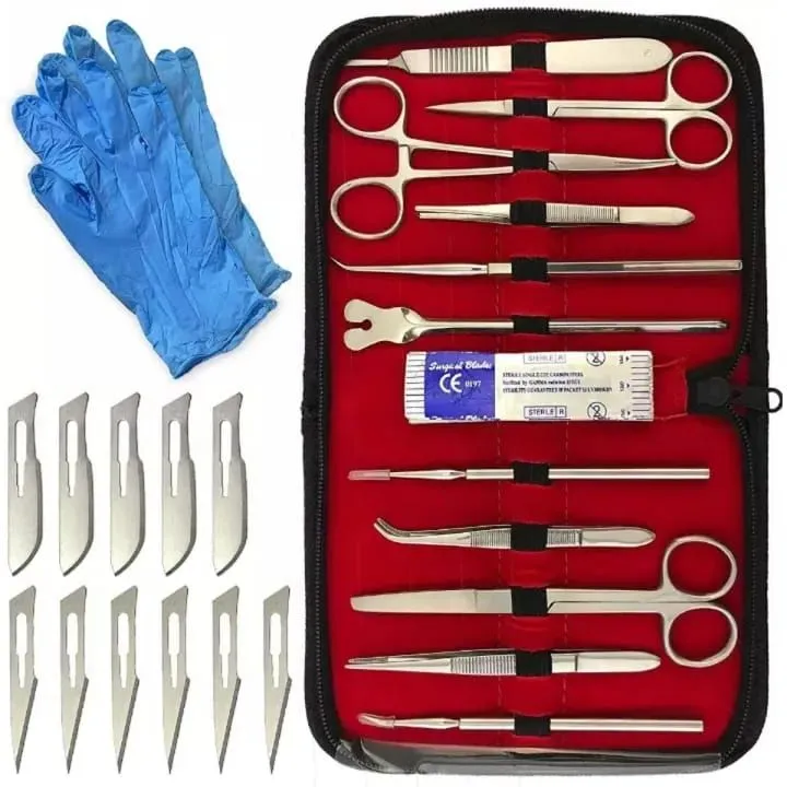 professional lab dissection set, 22-Piece Professional Dissection Kit ...