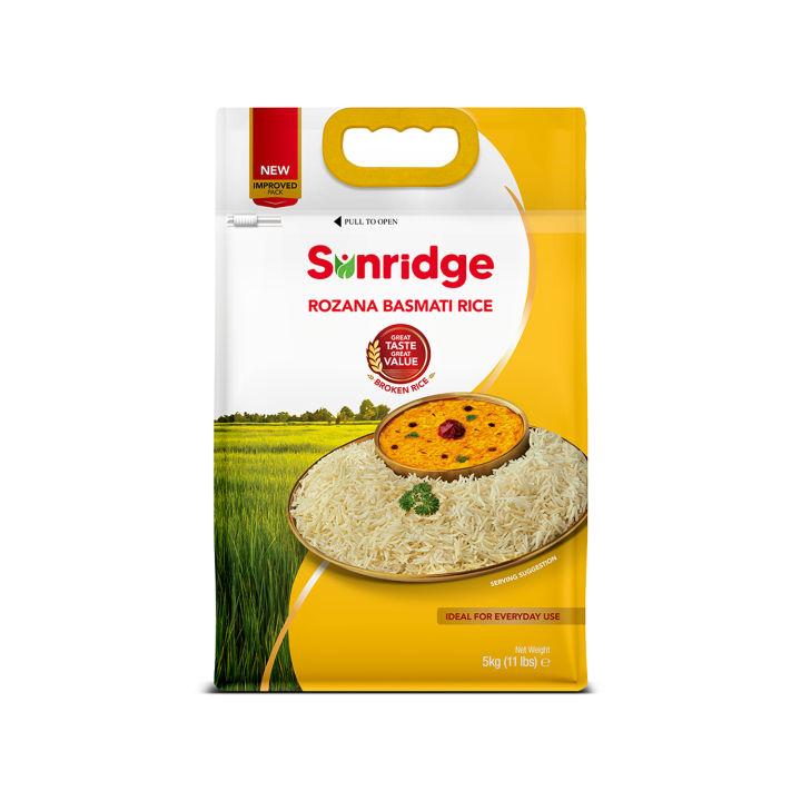 Sunridge Rozana Basmati Rice 5kg | Daraz.pk