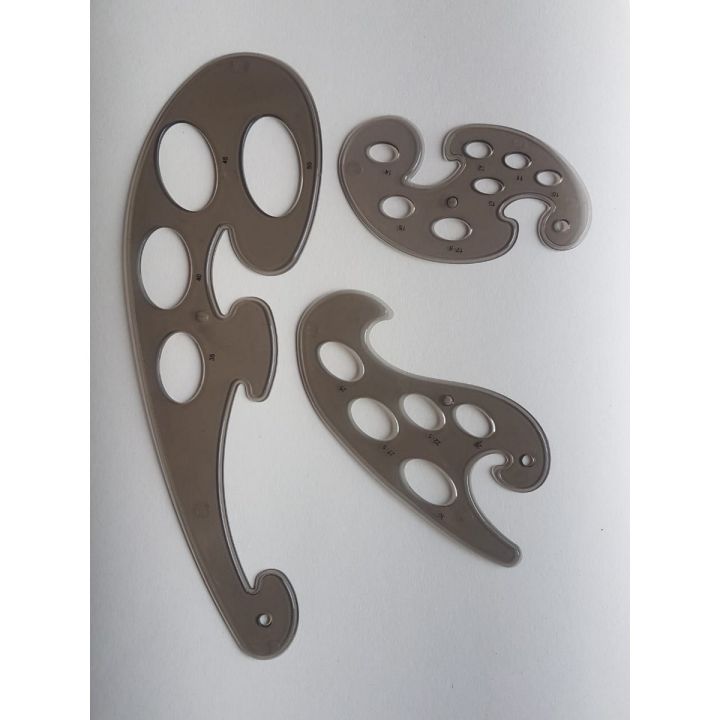 Plastic French Curve Ruler Multi Cloud Shape Drawing Tool Curve ...