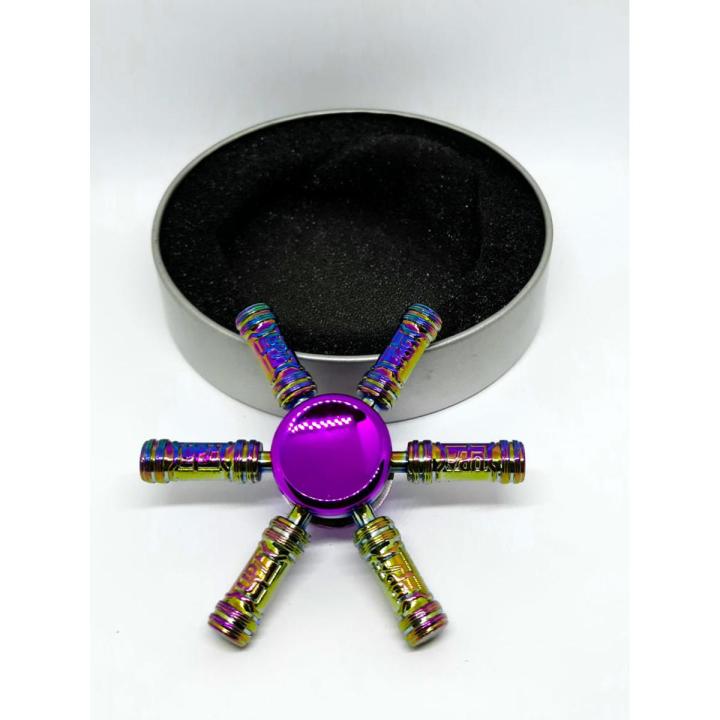 Colorful Rainbow High Speed Fidget Spinner | Daraz.pk