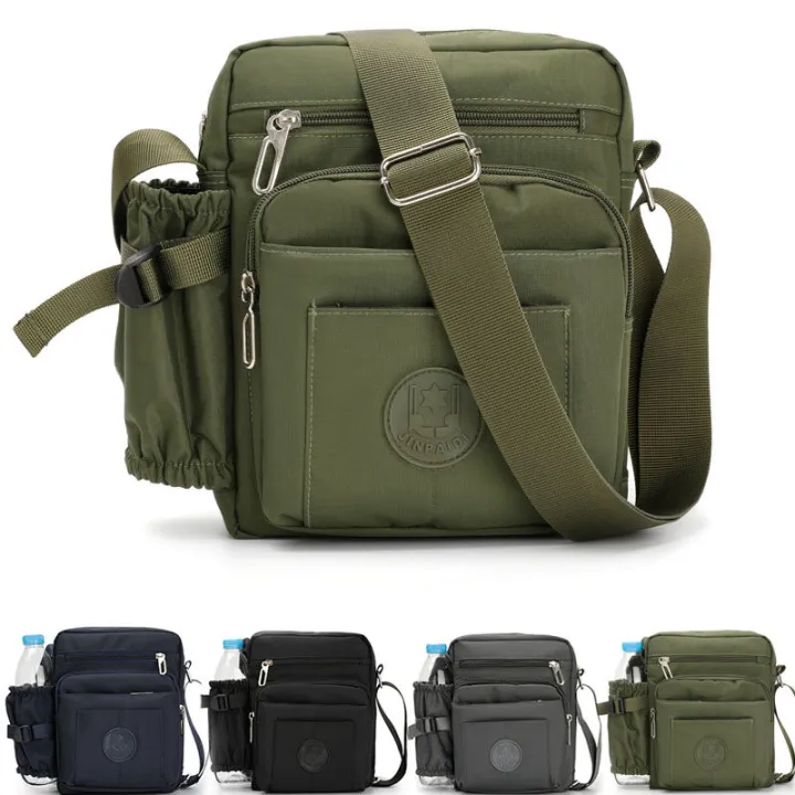 Bag Men's Messenger Bag Men's Casual Shoulder Belt Cup Seat Oxford ...