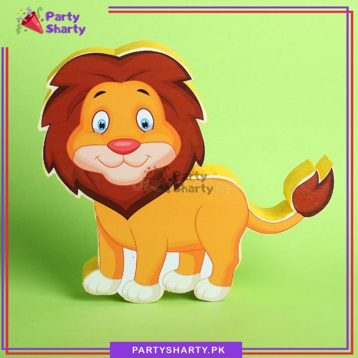 Mufasa/Lion Thermocol Standee For Mufasa/Lion Theme Based Birthday Celebration and Party ...