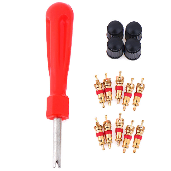 15pcs Copper Valve Core Car Motorcycle Bike Tire Valve Core Vacuum Tyre ...