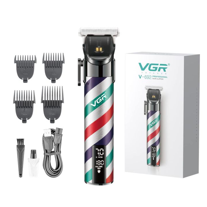 VGR V-692 Professional Rechargeable cordless Pro Self Haircut Hair ...
