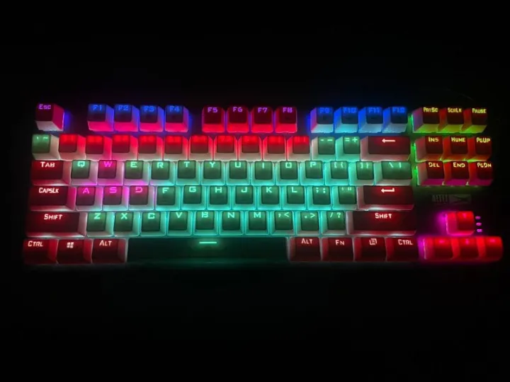 ALTEC LANSING ALGK8404 / MECHANICAL RGB GAMING KEYBOARD WITH BLUE KEYS ...