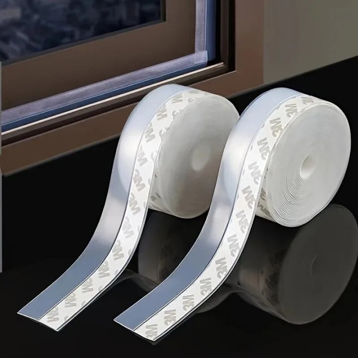 5M Roll Transparent Seal Strip, Door Weather Stripping, Door Seal Strip ...