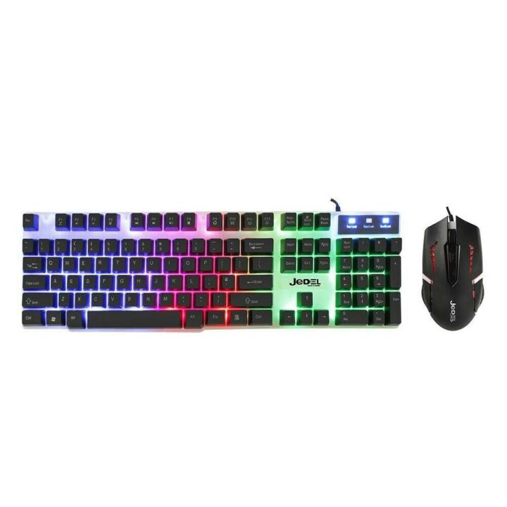 GK100 RGB Gaming Backlit Membrane RGB Keyboard & LED Mouse | Daraz.pk