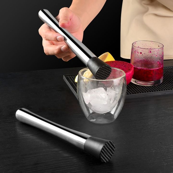 Durable Stainless Steel Ice Cocktail Crushed Cocktail Popsicle Bar Tool ...