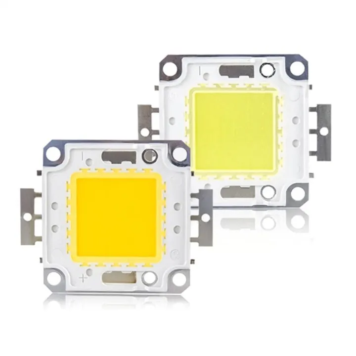 30W 20W 10W 100W 50W Spotlight COB LED Chip Warm White Cold White Light ...