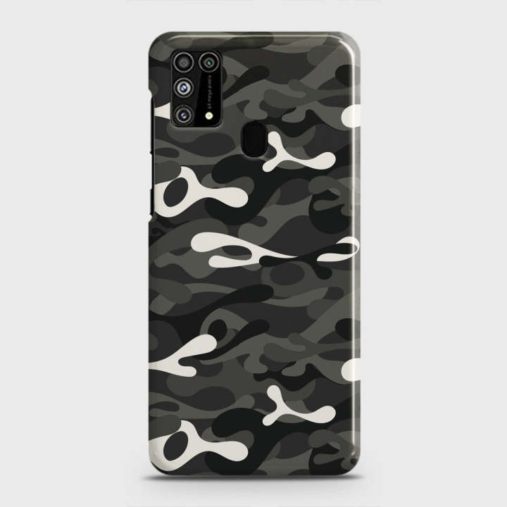 Samsung_ Galaxy M31 Cover - Camo Series - Ranger Grey Design - Matte ...