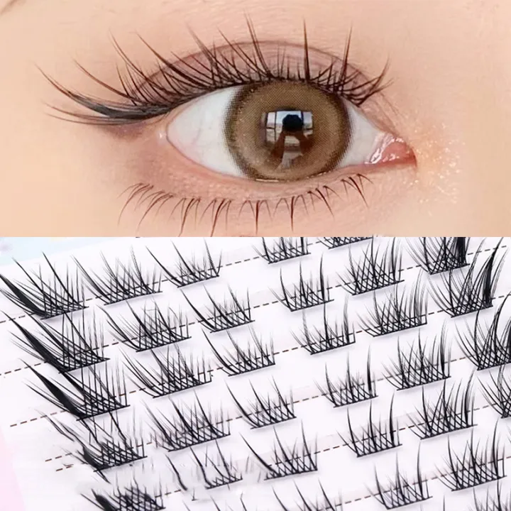 Eyelashes Fox Series Single Clusters False Eyelashes Eyes Fluffy ...