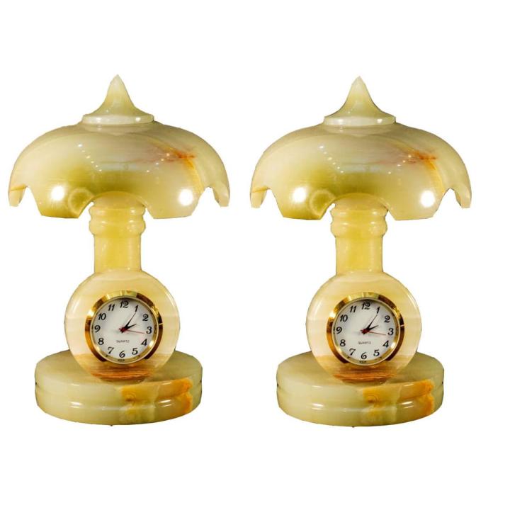 Marble Onyx Umbrella Clock Handmade | Daraz.pk