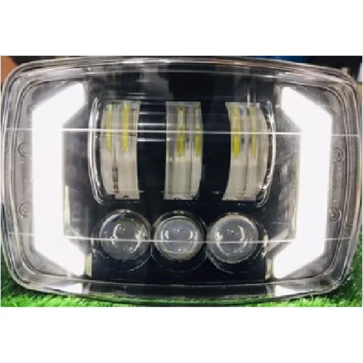 universal motorcycle rectangle seal beam splendor R60 headlight for 70 ...