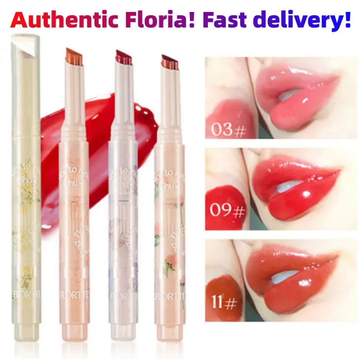 13 Colors FLORTTE Floria Love Stick Lipstick First Kiss Series Mirror ...