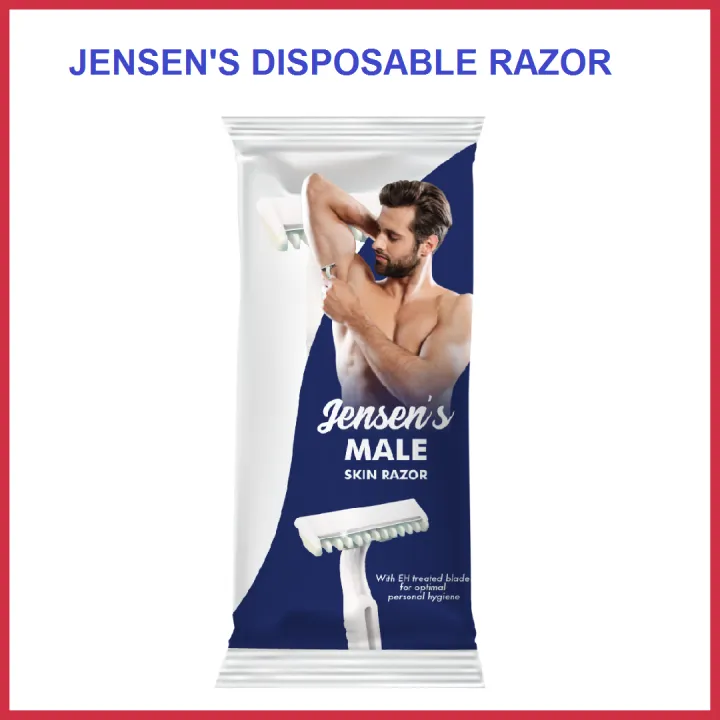 (12 Pcs) Jensen's Body Razor - Disposible Razor - Hygienic Razor For ...