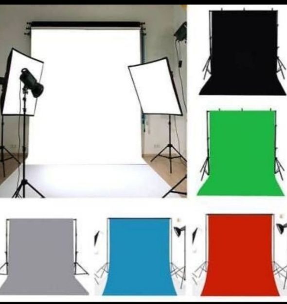 Multicolor Chroma Key Screen for Studio, Seamless Paper Background, Non ...