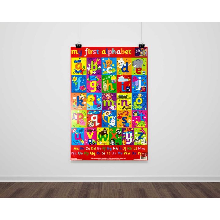 MY FIRST ALPHABET chart | Daraz.pk