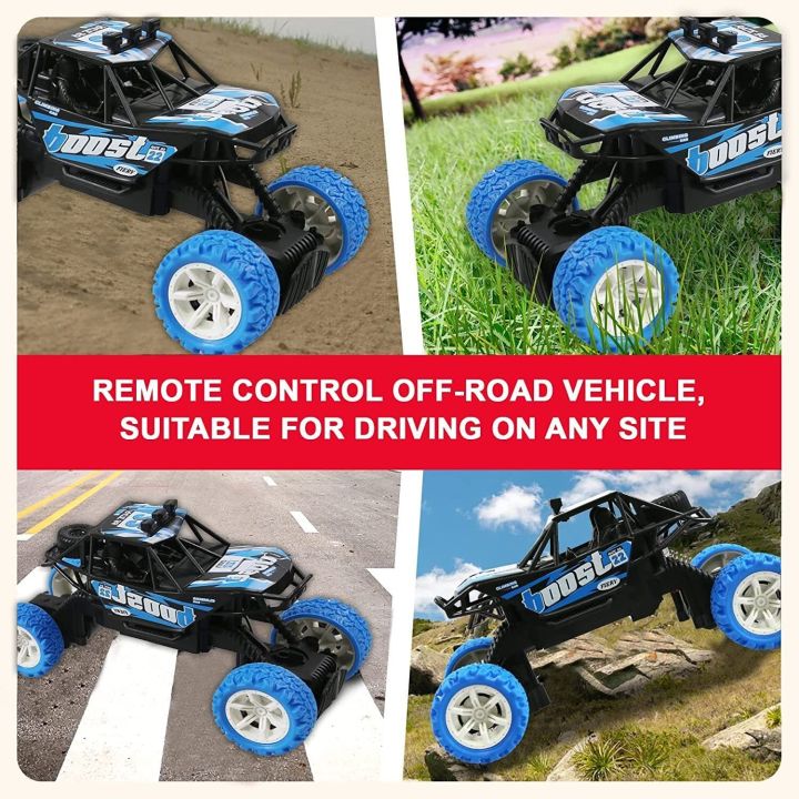 VoltRunner Remote Control Car – 1:20 Scale High-Speed Racer with 4-Way ...