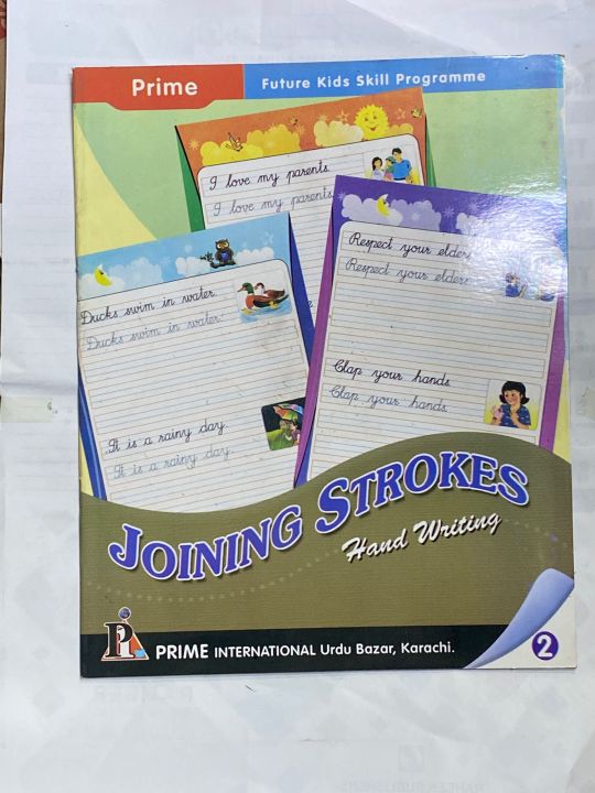 JOINING STROKES HAND WRITING CLASS 2nd | Daraz.pk