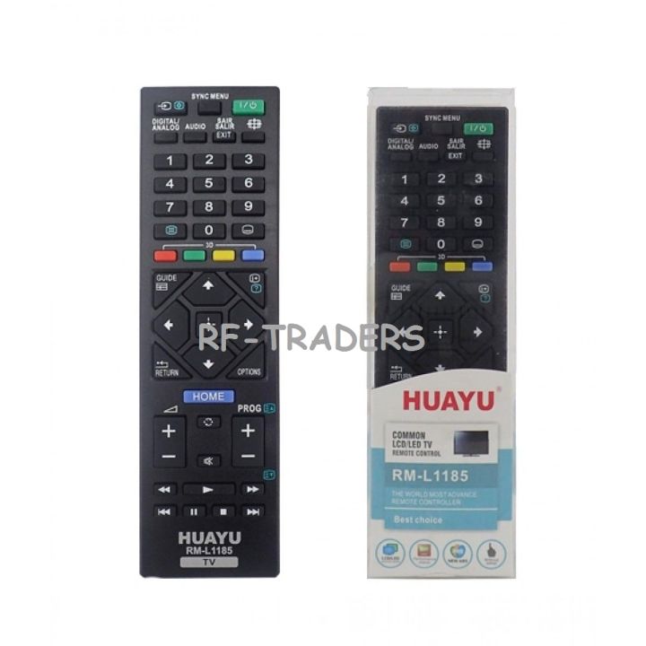 SONY LED & LCD TV Remote Control HUAYU RM-L1185 | Daraz.pk