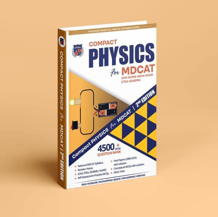 Concept Physics for MDCAT 2nd Edition | 4500+ MCQs Question Bank | Daraz.pk