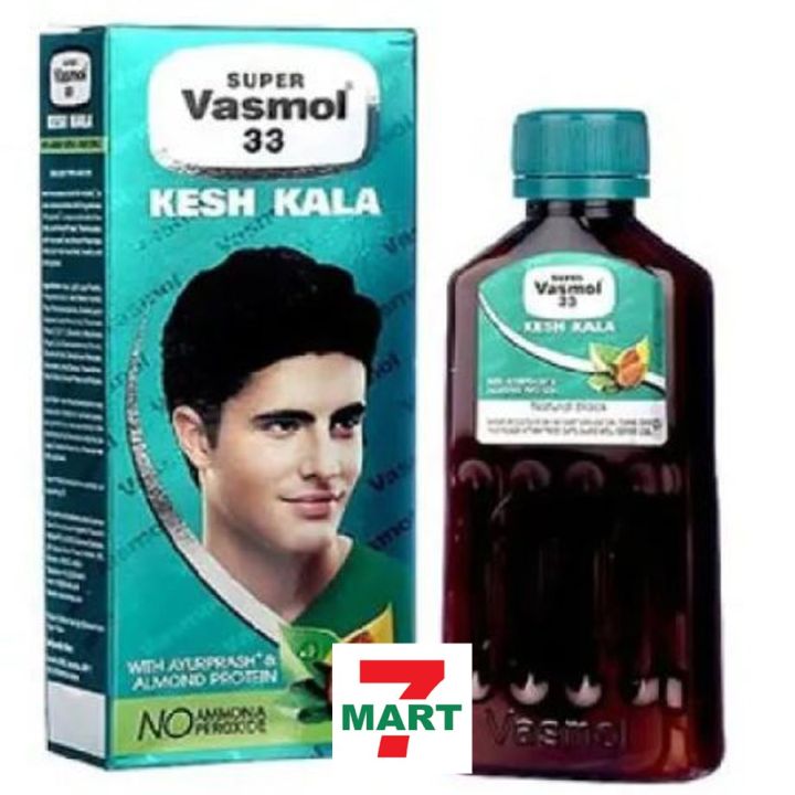 Super Vasmol 33 Kesh Kala Oil Based Hair Colour | Daraz.pk