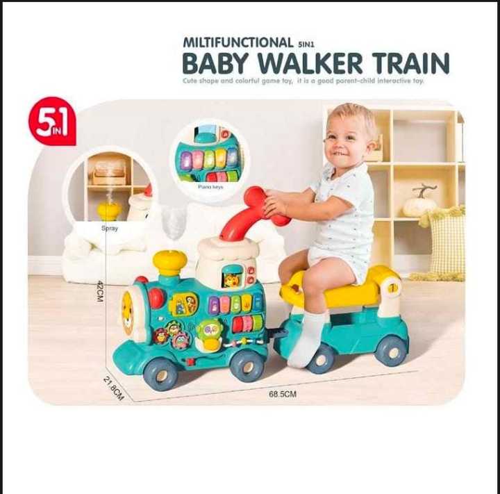 Multifunction Baby Push Walker Stroller Toy with Music Electric Kids ...