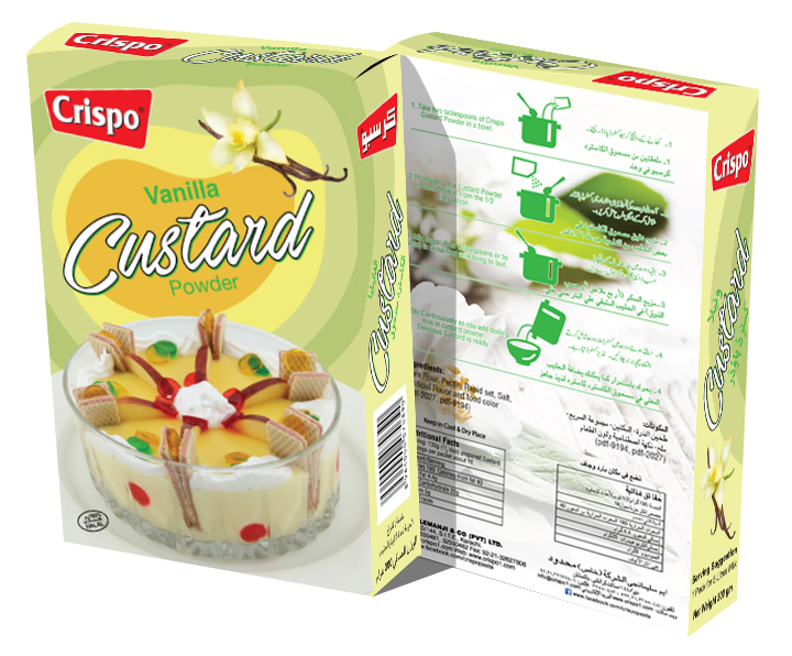 Crispo Vanilla Custard 250 Gram | Daraz.pk