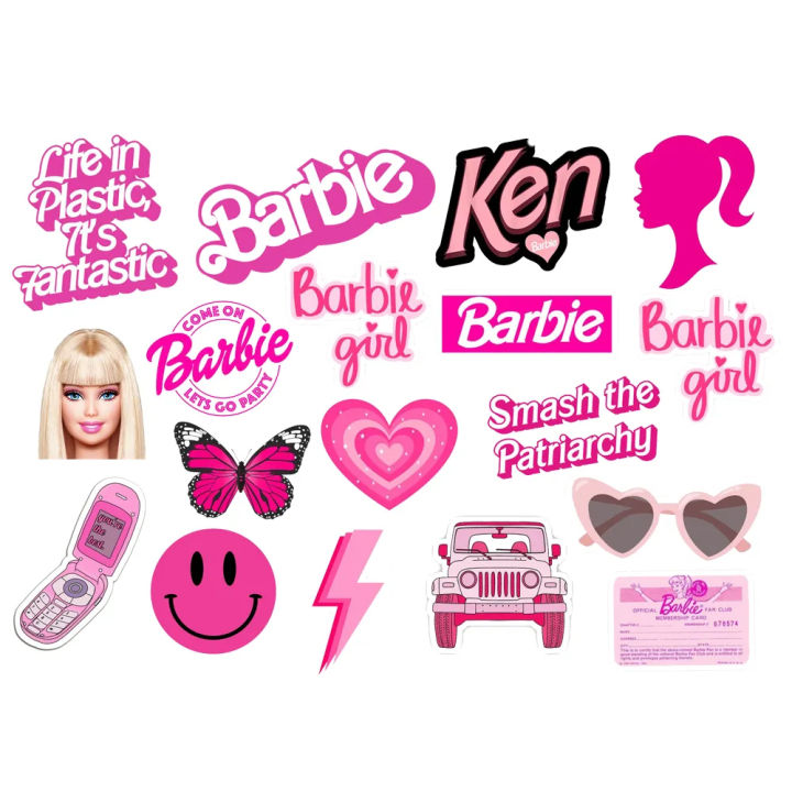 Barbie newest stickers for kids pack