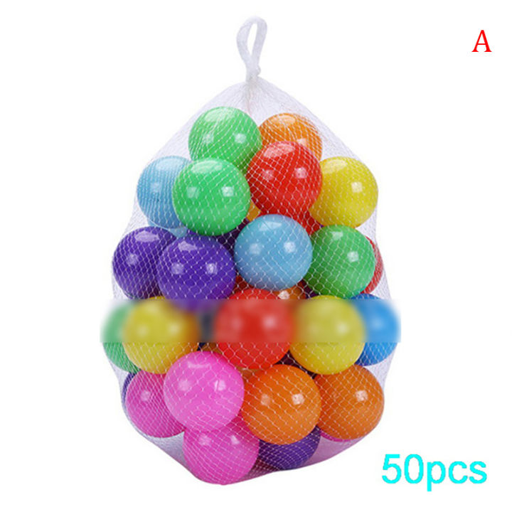 100/200pcs Colorful Plastic Ball Pit Balls Crush Proof Ocean Ball Kids ...