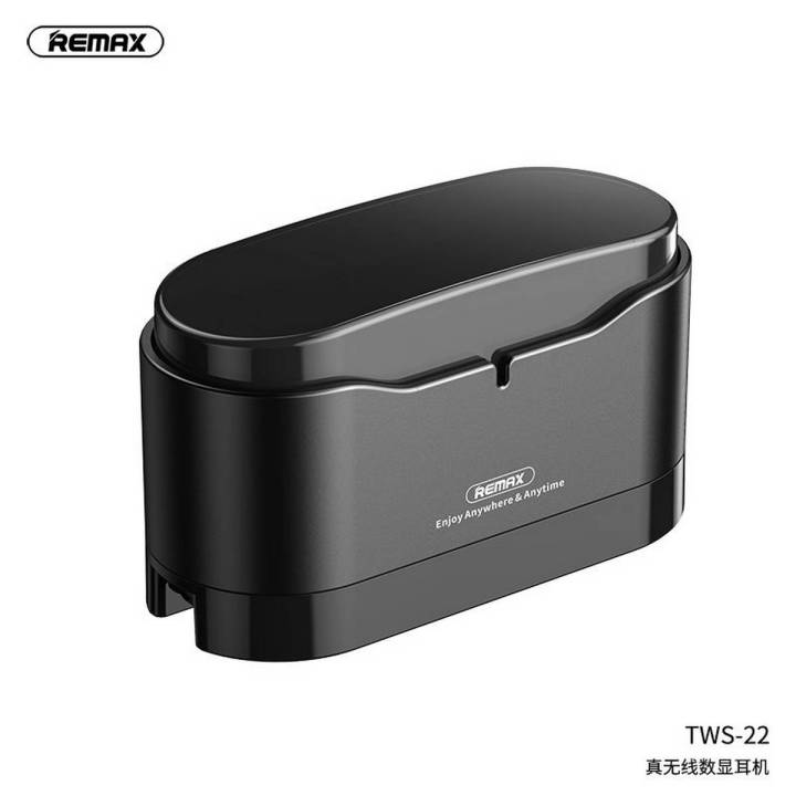 REAMX True Wireless Earbuds with Digital Display TWS-22 (With a hidden ...