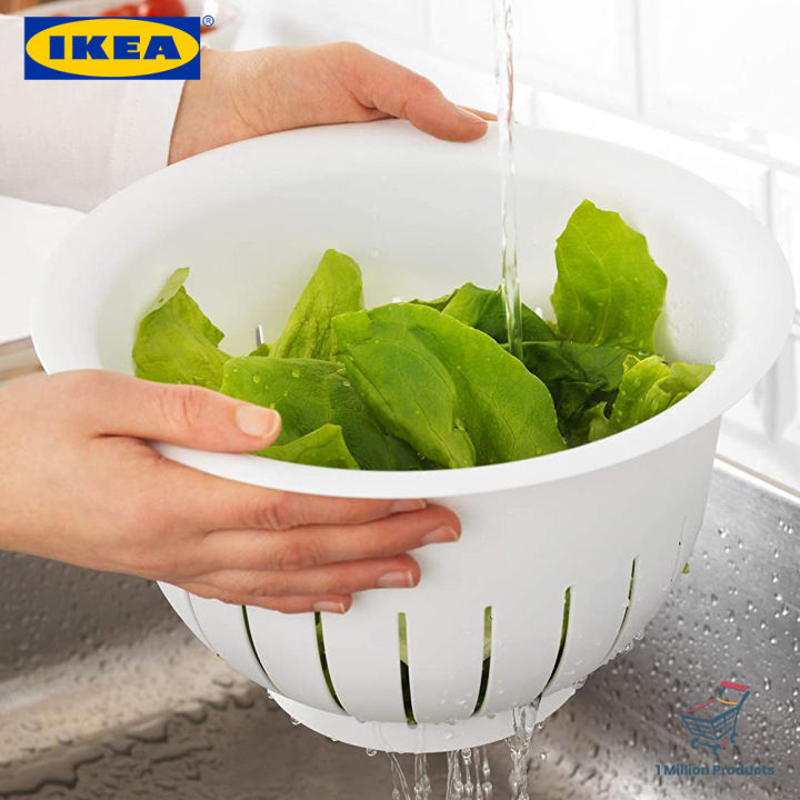 IKEA VISPAD Colander | Collapsible Colander | Best Plastic Colander ...