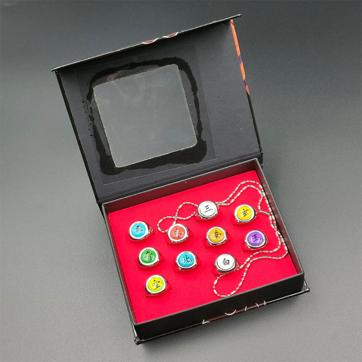 【Guaranteed to look good】 Sharingan Ninja Set Rings Xiao Organization ...