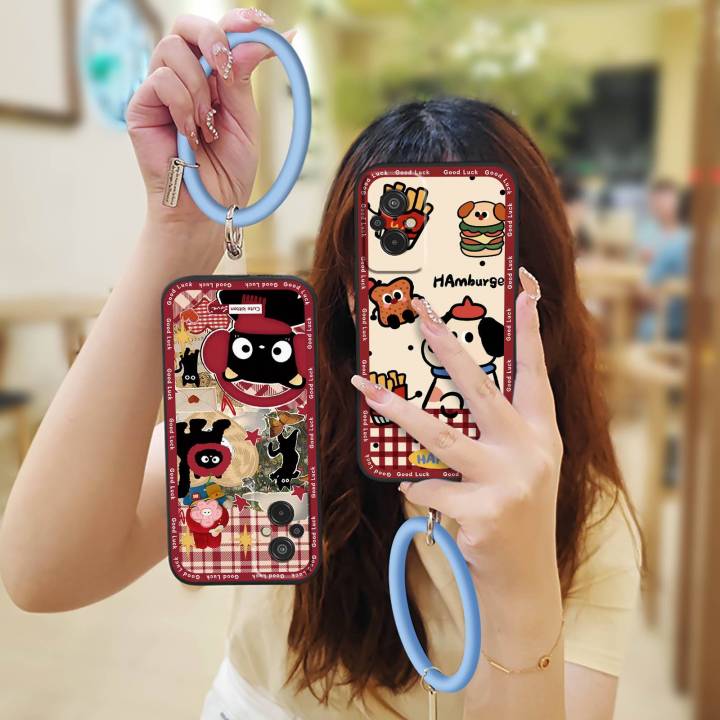 Waterproof Ring Phone Case For Redmi 11 Prime 4G Cute Protective Back ...