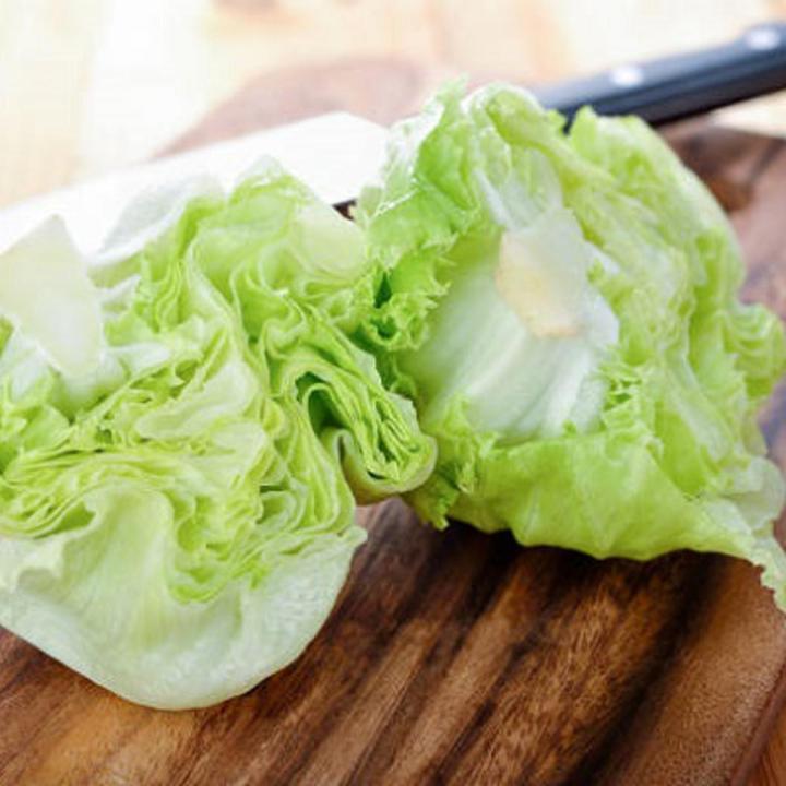 Iceberg Lettuce Hybrid F1 Seeds - Premium 20 Seeds Pack for Gardening ...