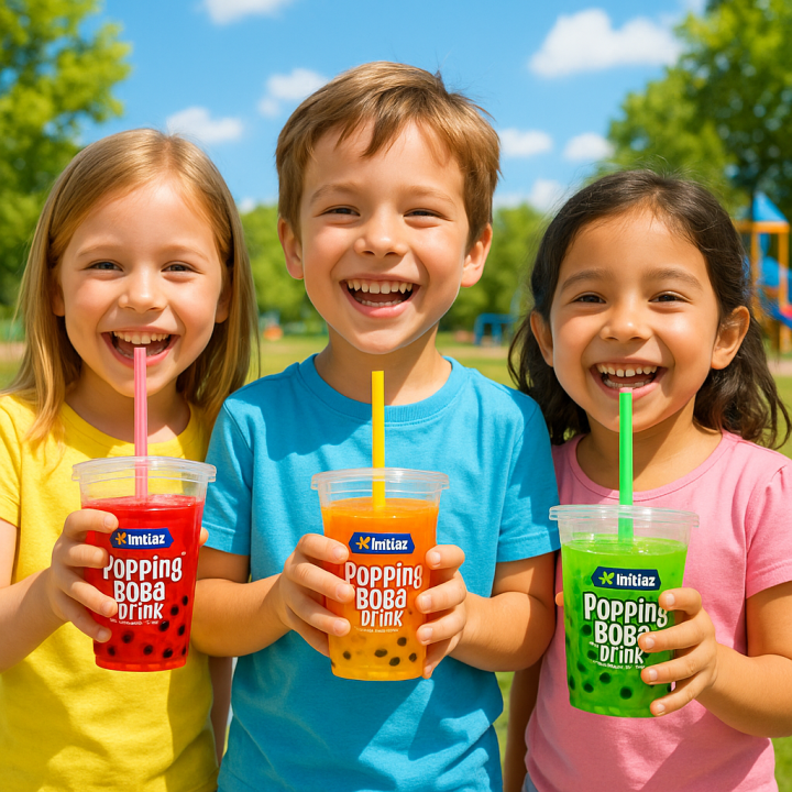 Popping BOBA Drink – Kid-Friendly, 100% Natural Fruit Jellies & Real ...