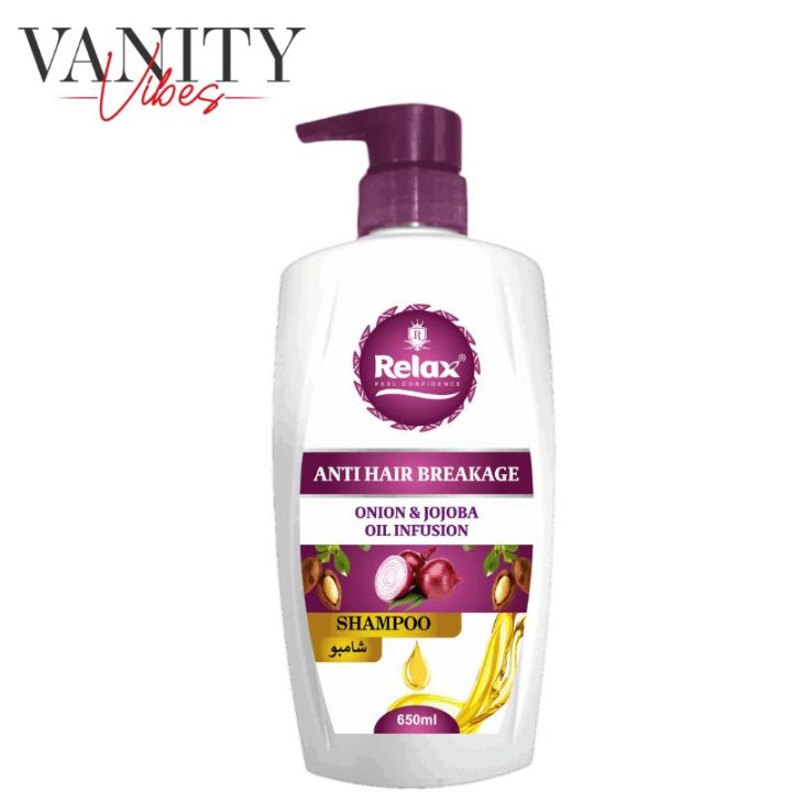 Relax Feel Confident Anti Hair Breakage Onion & Jojoba Oil Infusion ...