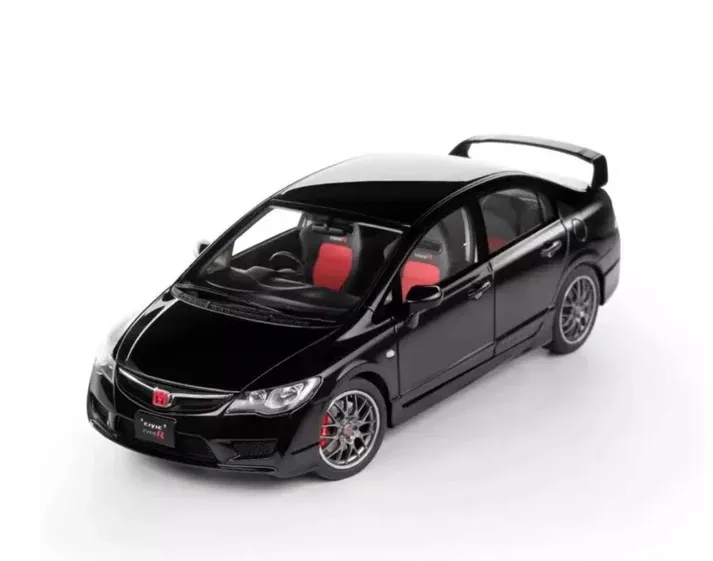 Well Honda Civic Reborn FD2 Type R Black 1:18 – Diecast Model Car in ...