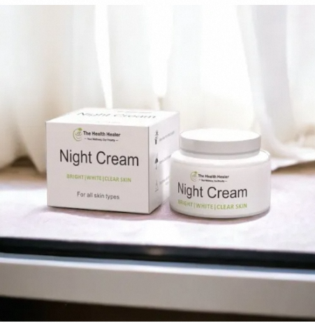 The Health Healer Whitening Night Cream 100ml: Brightening & Anti-Aging ...