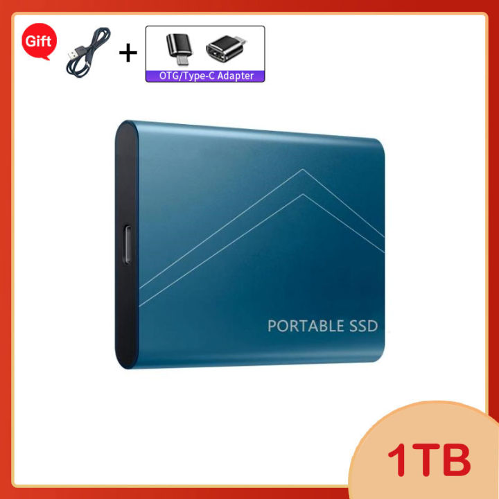 Original High-speed 1TB SSD 2TB Portable External Solid State Hard Drive USB 3.1 500GB Interface ...